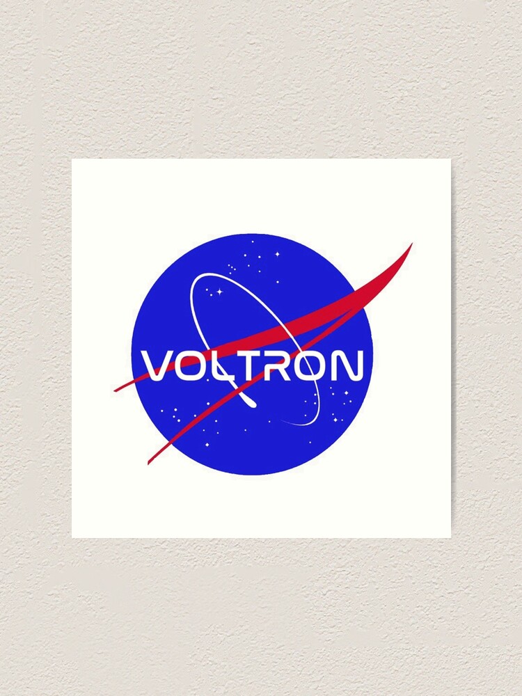 "voltron nasa logo" Art Print for Sale by sayredraws | Redbubble