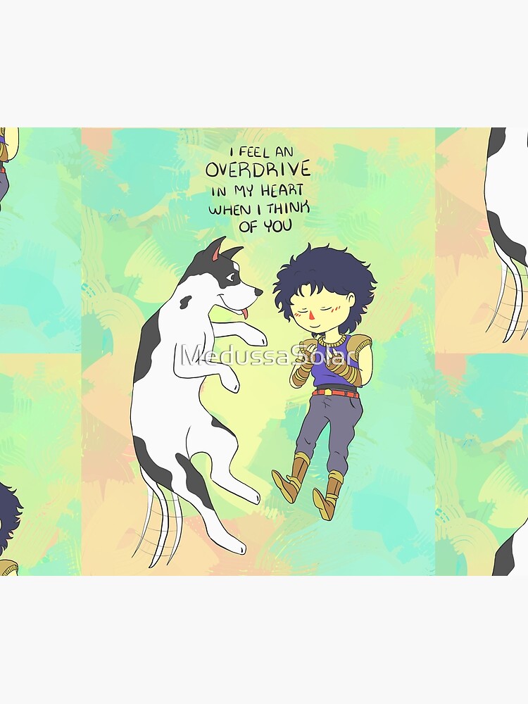 "Jojo and Danny card" Tapestry for Sale by MedussaSolar | Redbubble