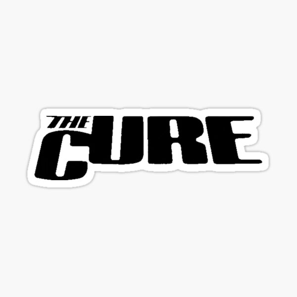 "The cure" Sticker for Sale by StoreArtPucket | Redbubble