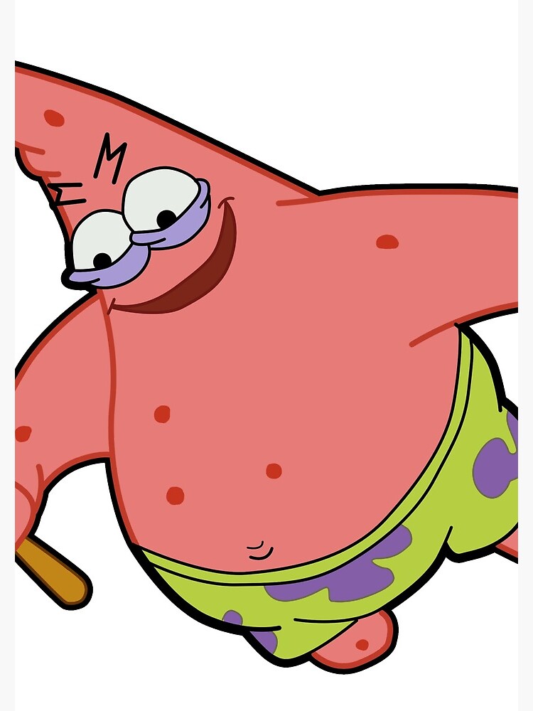 Cuaderno de espiral «Savage Patrick Star Meme Evil Angry Spongebob ...