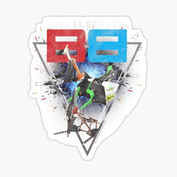 "Robot Combat Television - Vintage Show" Sticker for Sale by ...