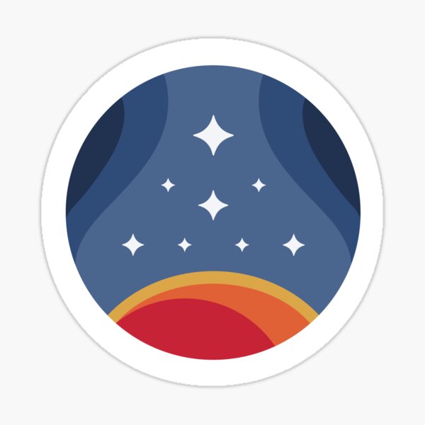 "Starfield Constellation Logo, Starfield Sticker" Sticker for Sale by ...