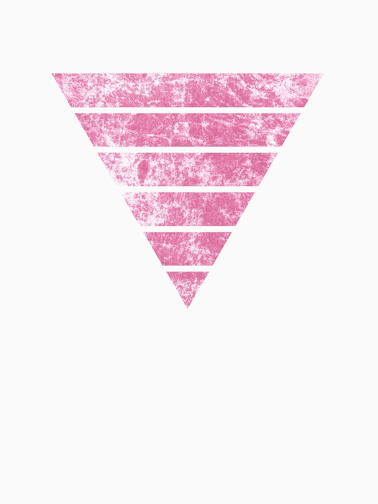 "LGBTQ TRIANGLE SWEATSHIRT UPSIDE DOWN PINK Upside Down Triangle ...