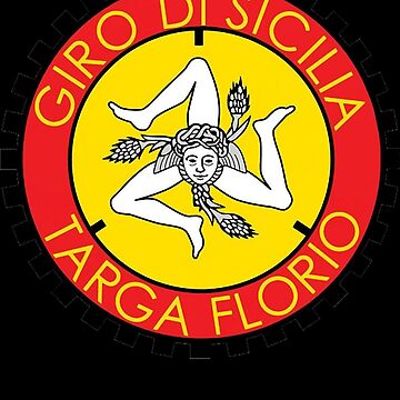 "Targa Florio" Sticker for Sale by Fashionistagi | Redbubble