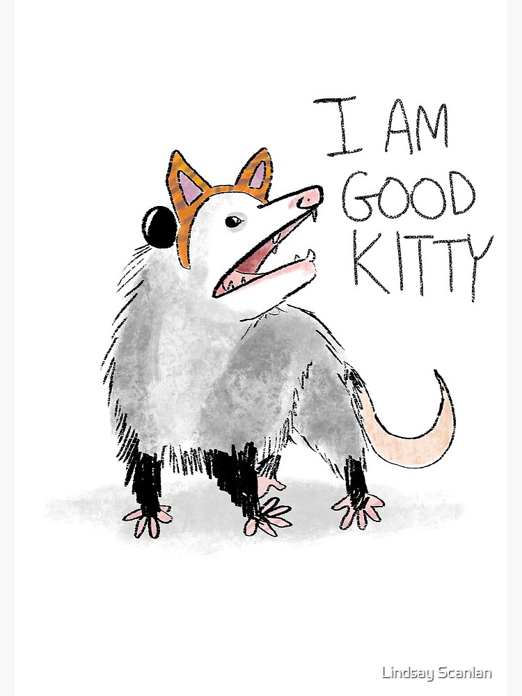 ""I AM GOOD KITTY" Design" Journal for Sale by Cinnabees | Redbubble