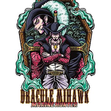 "Dracule Mihawk" Sticker for Sale by StartScream | Redbubble