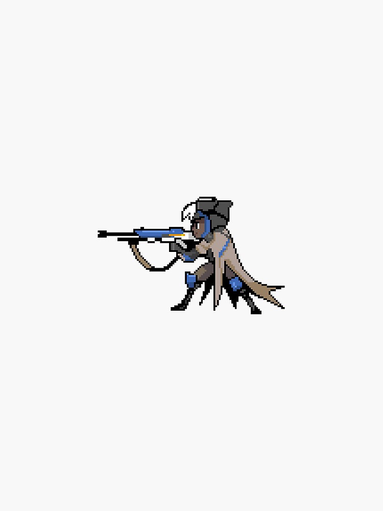 "Ana pixel spray" Sticker for Sale by Natsuki1344 | Redbubble