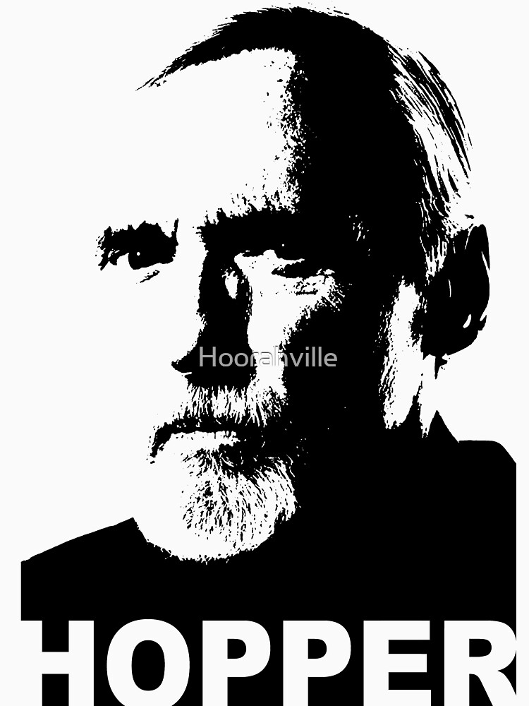 "Hopper" T-shirt by Hoorahville | Redbubble | actor t-shirts ...