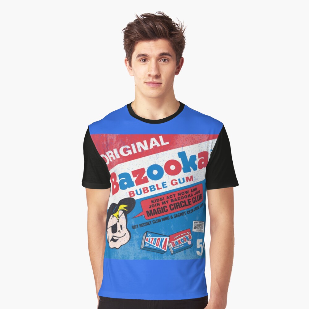 "Bazooka Joe" Sticker for Sale by heavily80s90s | Redbubble