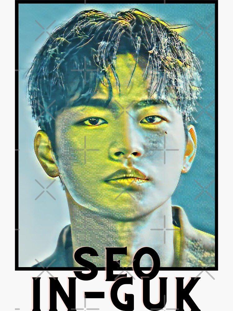 "Seo In-Guk - K-Drama Addict" Sticker for Sale by Sunflower5576 | Redbubble