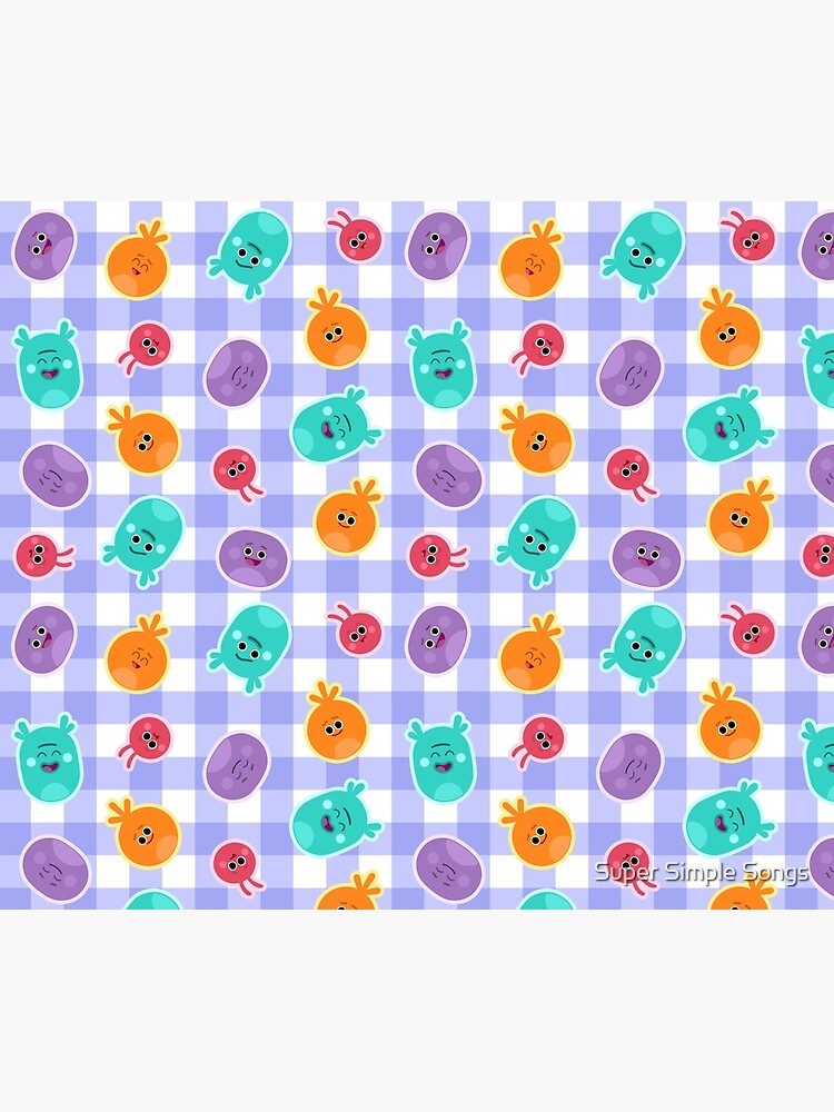 "Bumble Nums | Pattern 01" Throw Blanket for Sale by Super Simple Songs ...