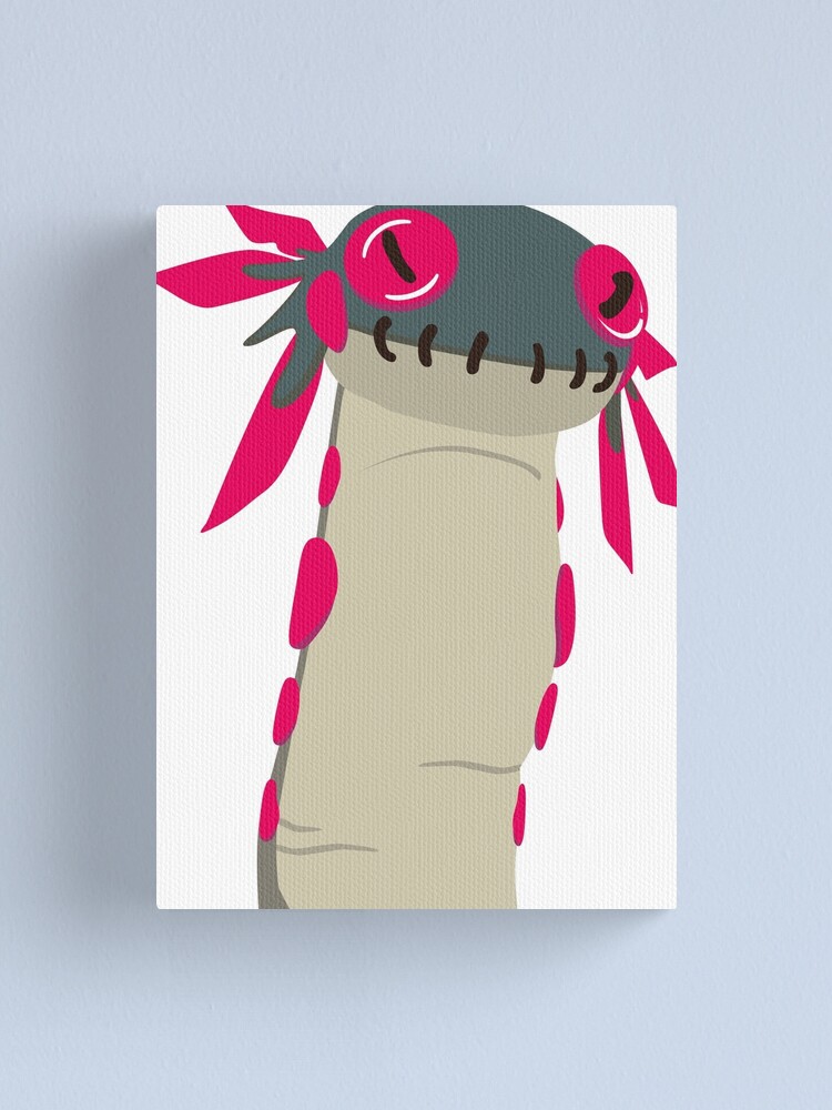 "The Wiggle Worm from Monster Hunter World" Canvas Print for Sale by ...