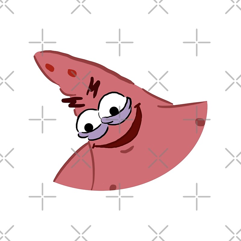 "Evil Patrick Meme" by Barnyardy | Redbubble