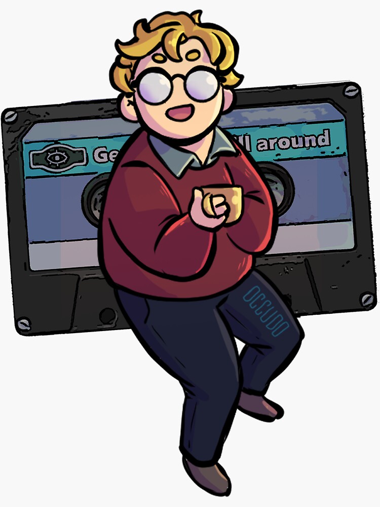 "Martin" Sticker for Sale by occudo | Redbubble