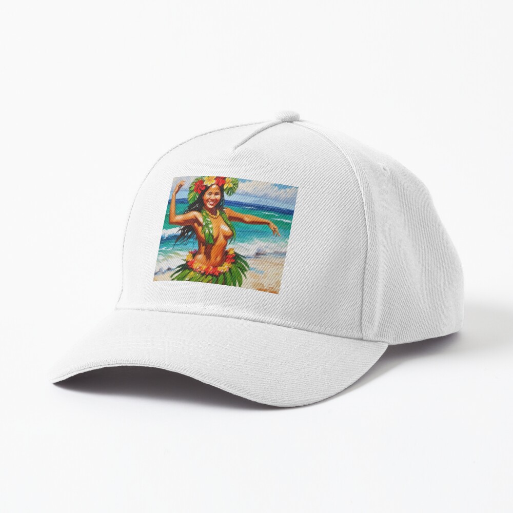 "Hula Dancer - Pacific Islands Series" Sticker for Sale by Hinata ...