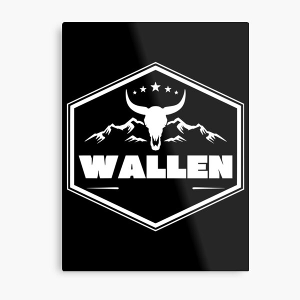 "Morgan Wallen HD Logo" Metal Print for Sale by KPopverse2 | Redbubble