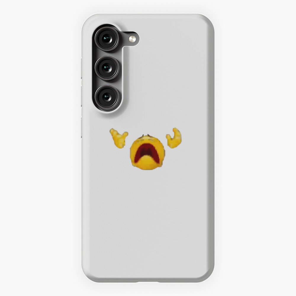"cursed emoji crying low quality" Sticker for Sale by jazables | Redbubble