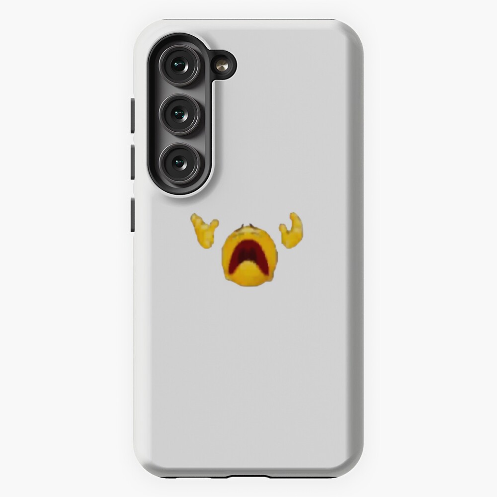 "cursed emoji crying low quality" Sticker for Sale by jazables | Redbubble