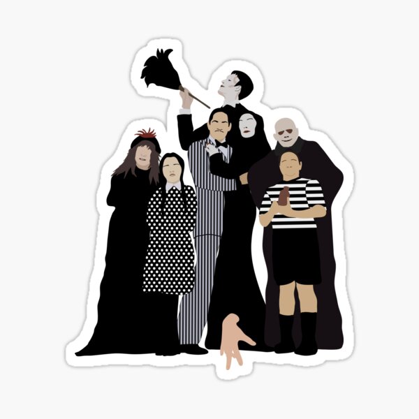 "Family Values" Sticker for Sale by ClaraMceneff | Redbubble