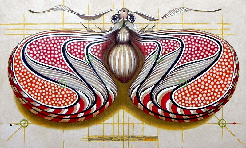 "Fibonacci butterfly" by federico cortese | Redbubble