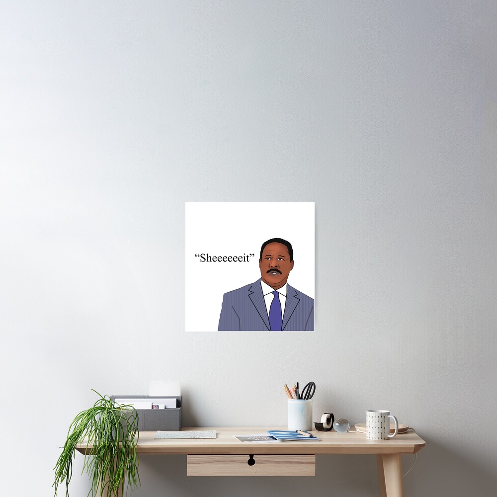 "The Wire - Senator Clay Davis, Sheeeeeeit. " Poster for Sale by ...