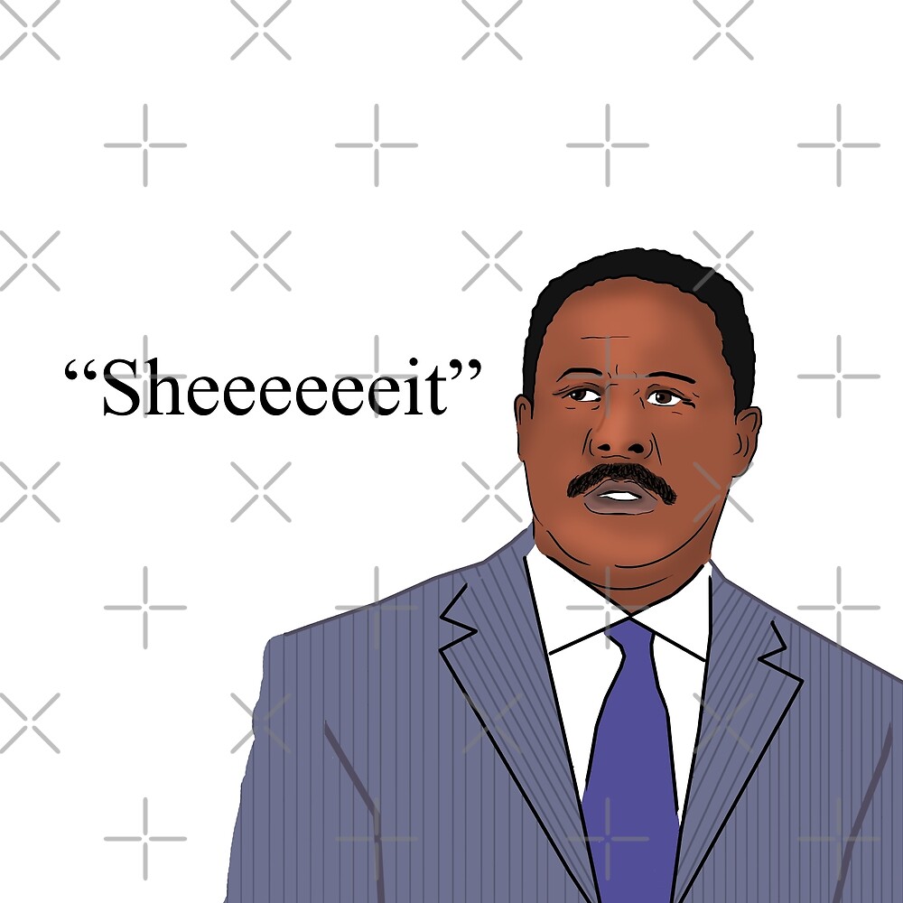 "The Wire - Senator Clay Davis, Sheeeeeeit. " by Barnyardy | Redbubble