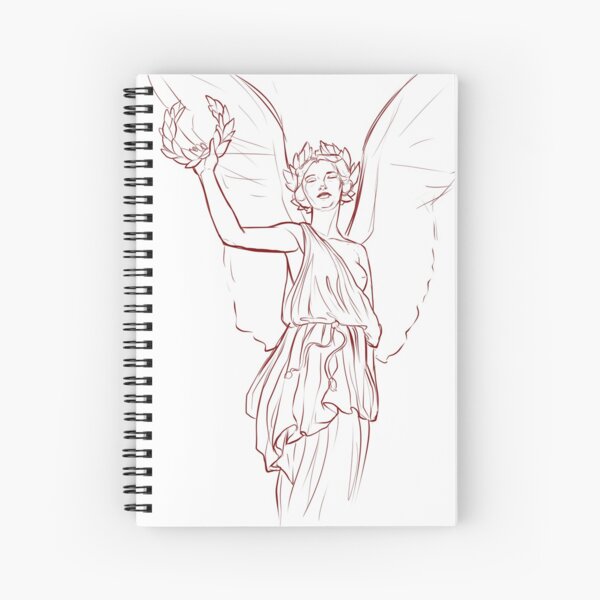 "Athena" Spiral Notebook for Sale by DoobDiib | Redbubble