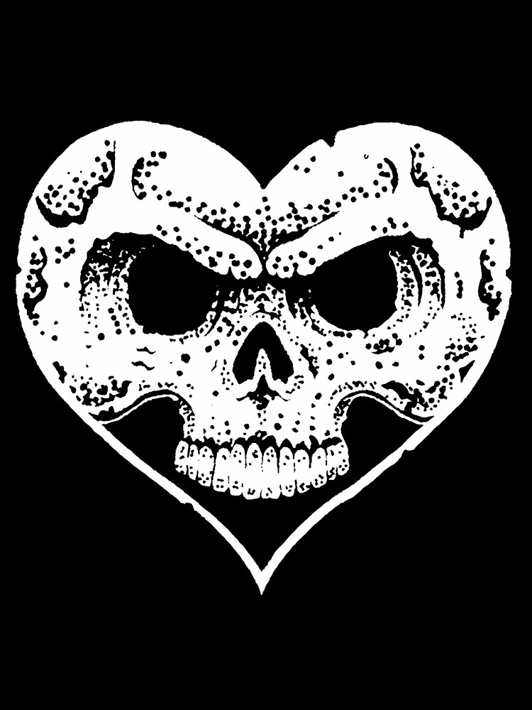 Heart Shaped Skull Merch & Gifts for Sale | Redbubble