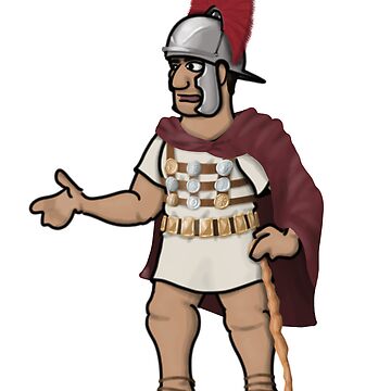 "Roman Centurion, early 1st century" Sticker for Sale by foojer | Redbubble