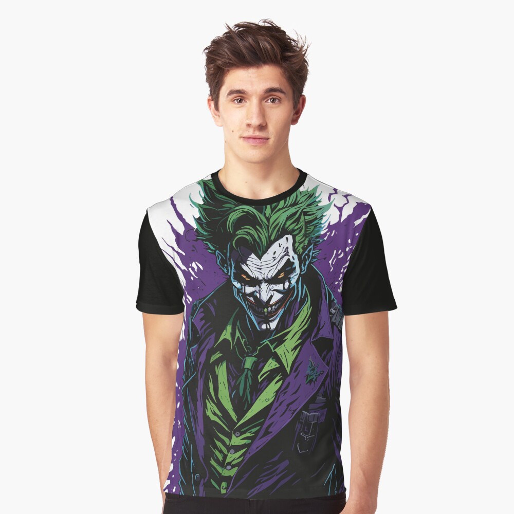 "Joker: The Face of Evil" Sticker by sunafunk | Redbubble