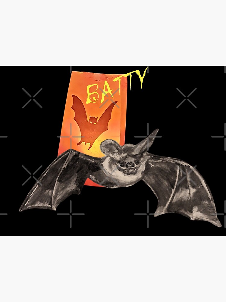 "Batty" Poster for Sale by CHENOARTWORKS | Redbubble