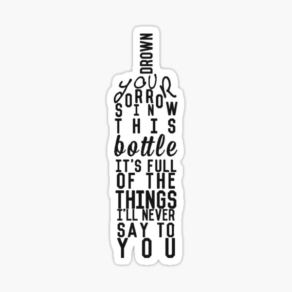 "Silver Lining" Sticker by bloodinfections | Redbubble