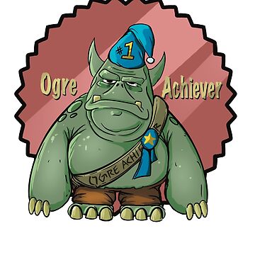 "Over Achiever Sticker - Gift for Graduate" Sticker for Sale by Jordan ...