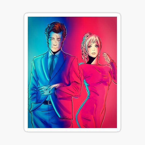 "Ignis x Aranea " Sticker by Prompto-Loco | Redbubble