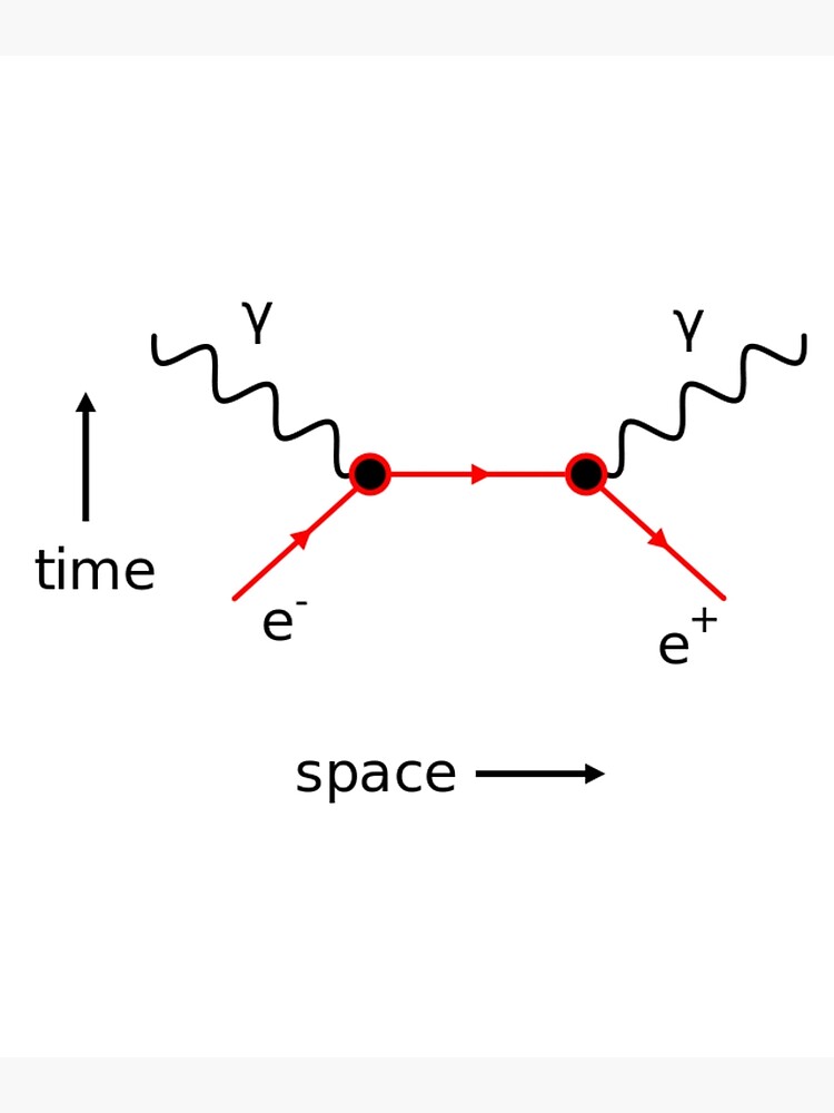 "Feynman Diagram Physics" Poster by obviouslogic | Redbubble