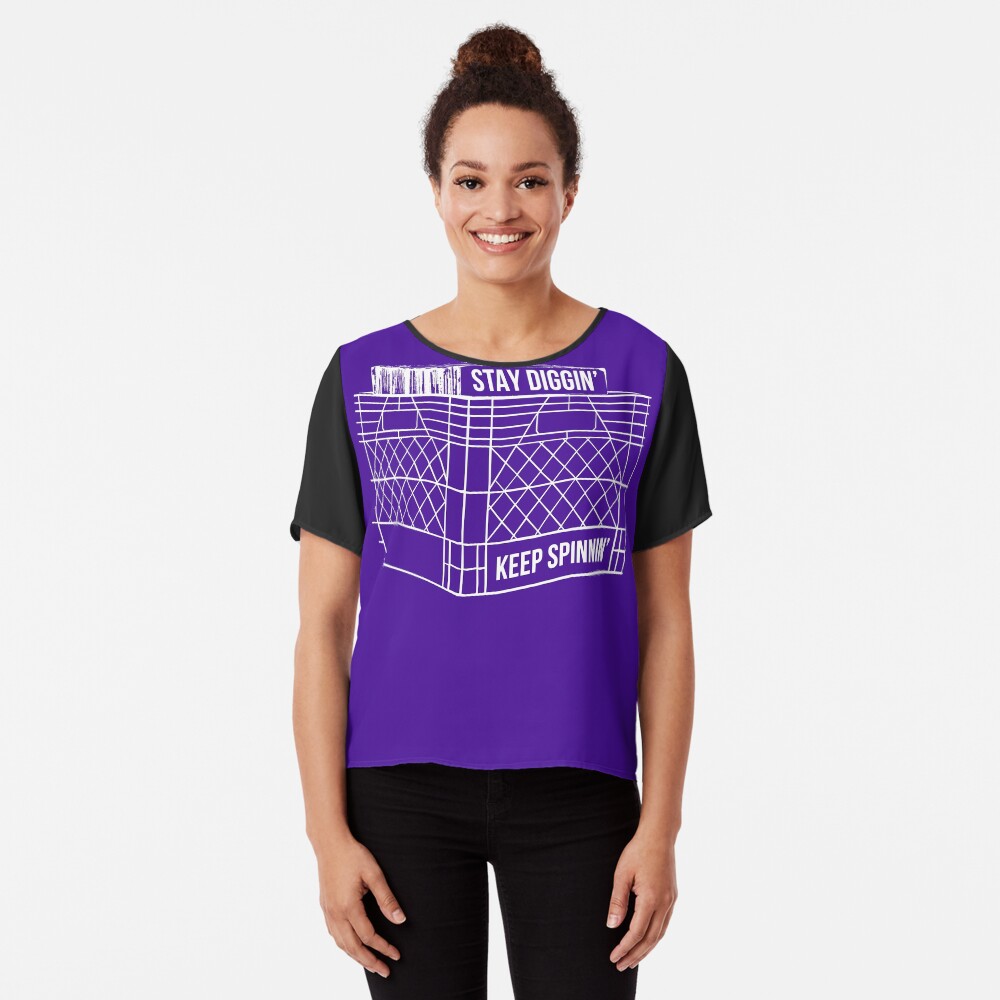 "Stay Diggin' & Keep Spinnin'" Sticker for Sale by SoulVisible | Redbubble