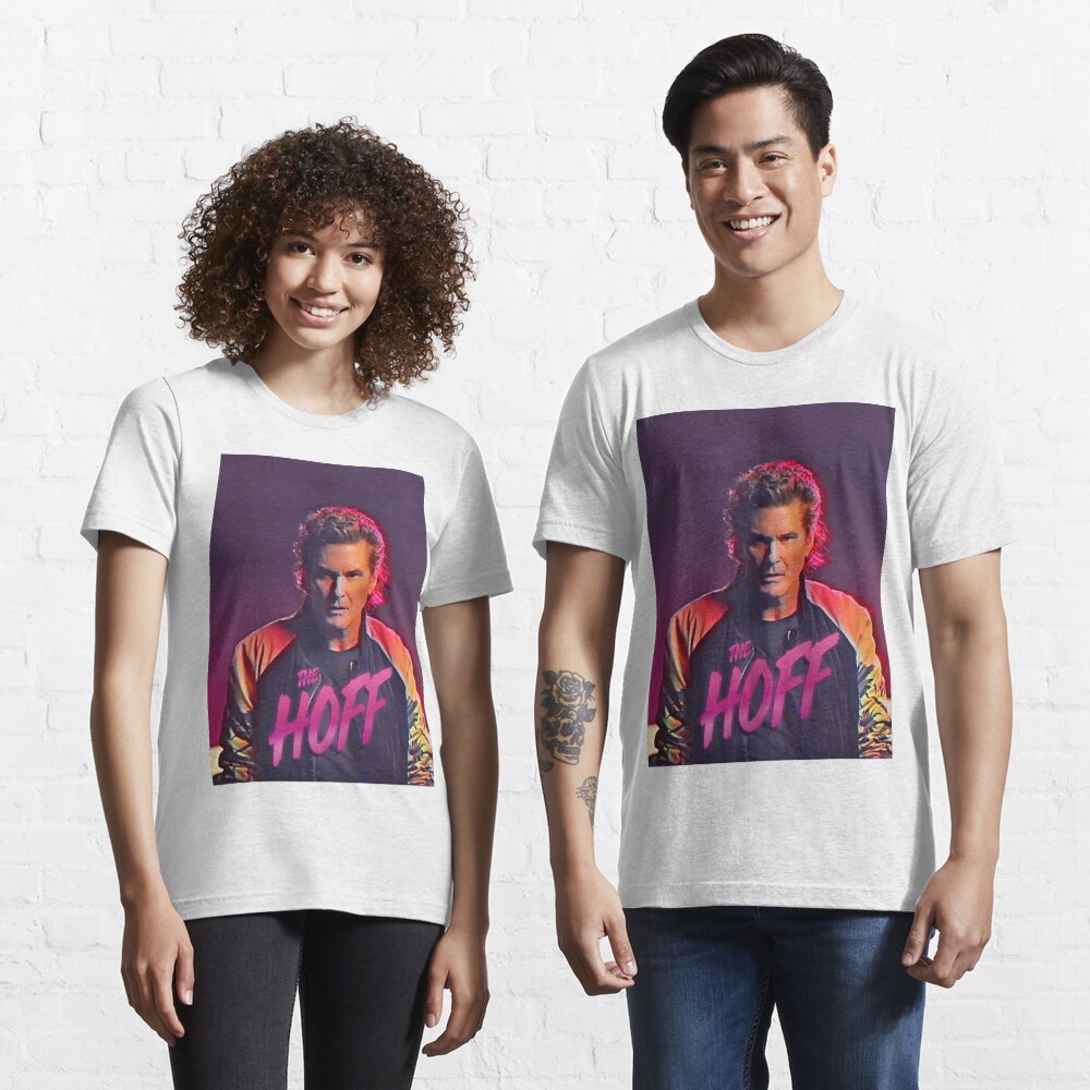"The Hoff - David Hasselhoff Retro Allover Patten" T-shirt for Sale by ...