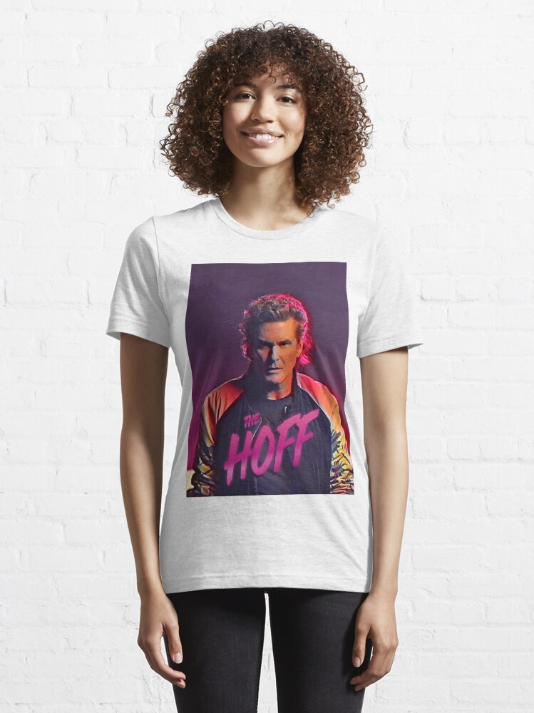 "The Hoff - David Hasselhoff Retro Allover Patten" T-shirt for Sale by ...