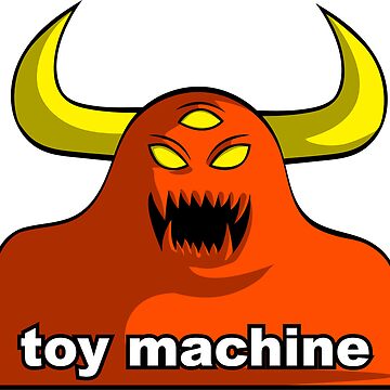 "Toy machine logo three eyes" Sticker for Sale by Peppesk877 | Redbubble