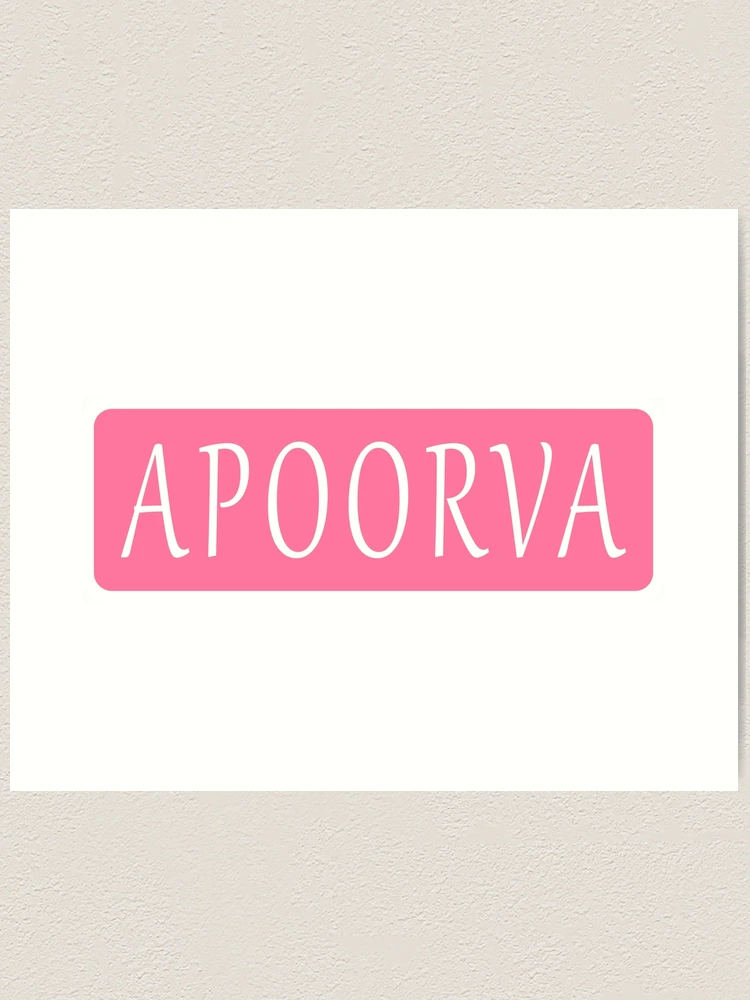 Apoorva Name Logo Buy Hot Muggs Simply Love You Apoorva Conical