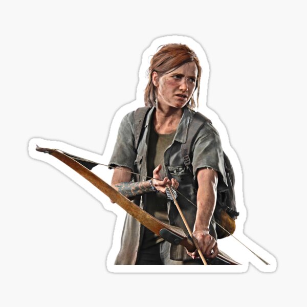 "The Last Of Us Ellie sticker" Sticker for Sale by TlouCollection ...