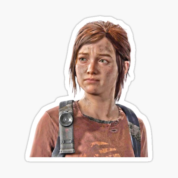 "The Last Of Us Ellie sticker" Sticker for Sale by TlouCollection ...