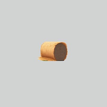 "Pixel Art Bale of Hay Haystack Design Print " Sticker for Sale by ...