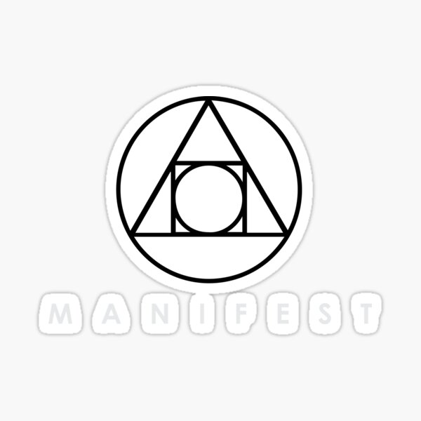"Manifest Mental Alchemy" Sticker for Sale by fuseleven | Redbubble