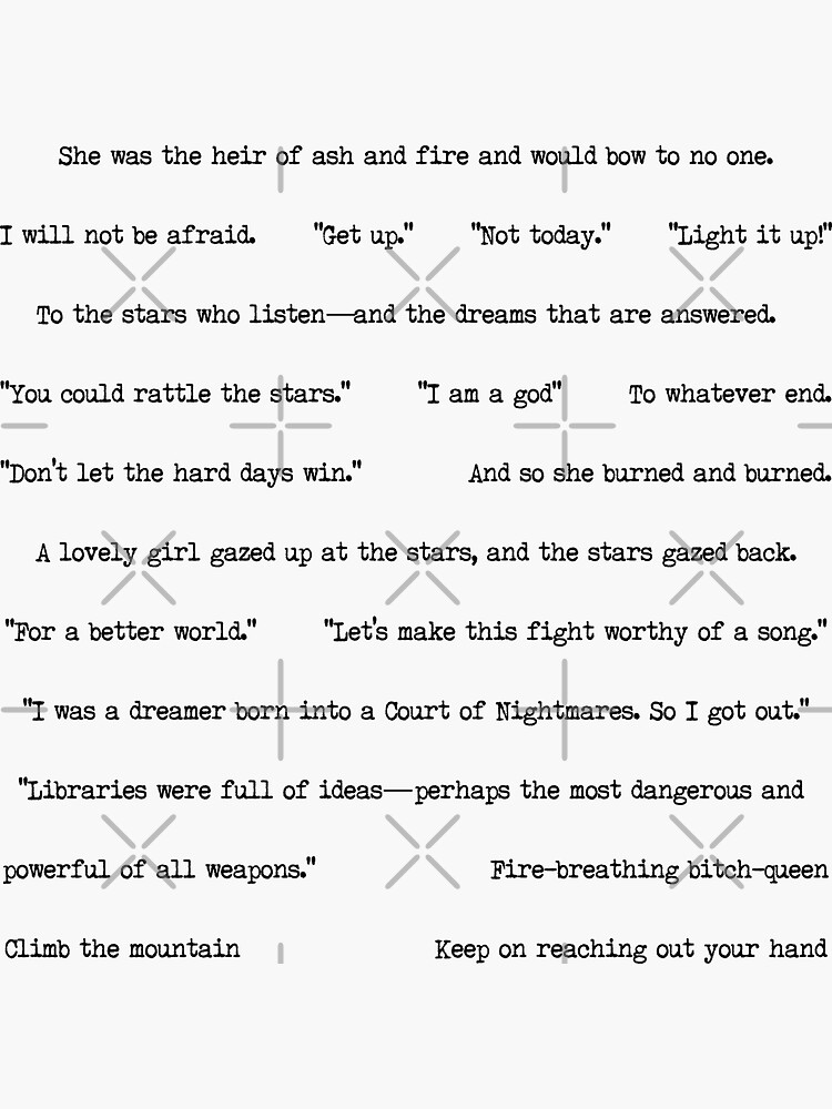 "SJM Quotes 3 *small is very hard to see get medium!!!*" Sticker for ...