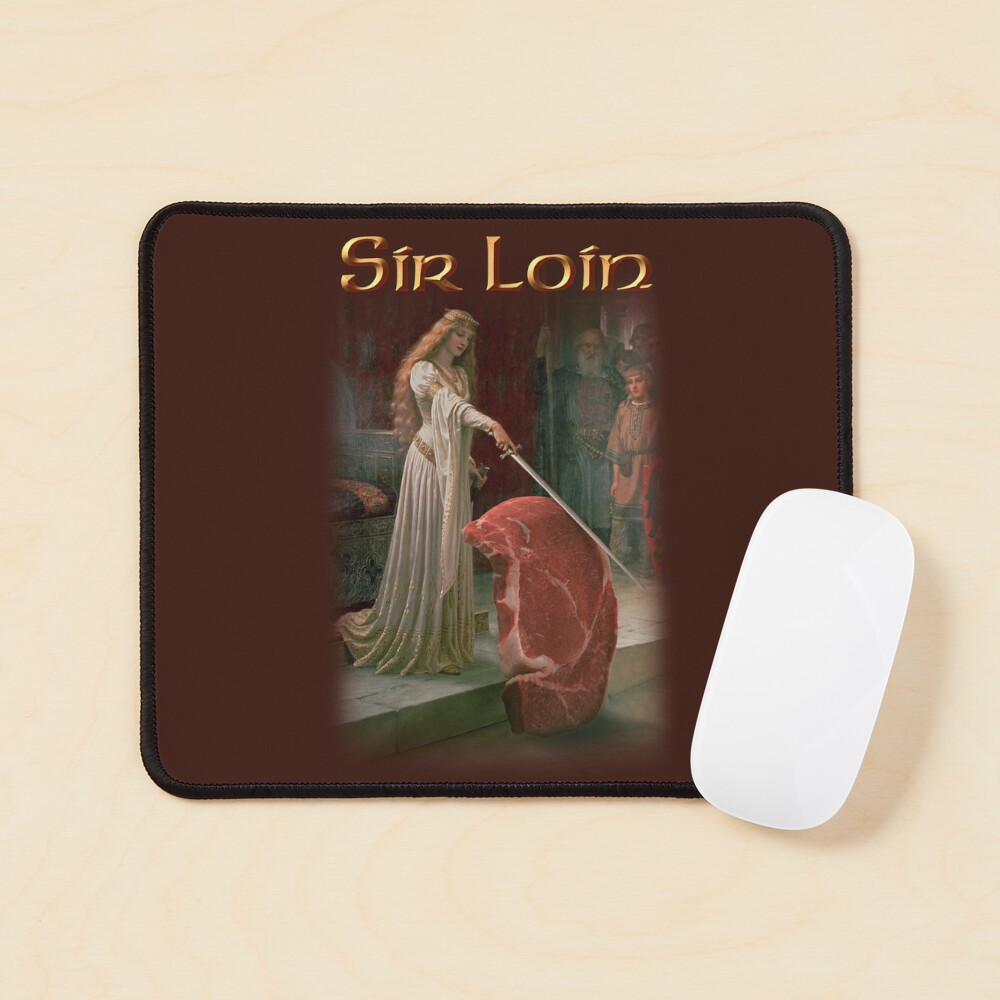 "Sir Loin Steak" Sticker for Sale by snazzyseagull | Redbubble