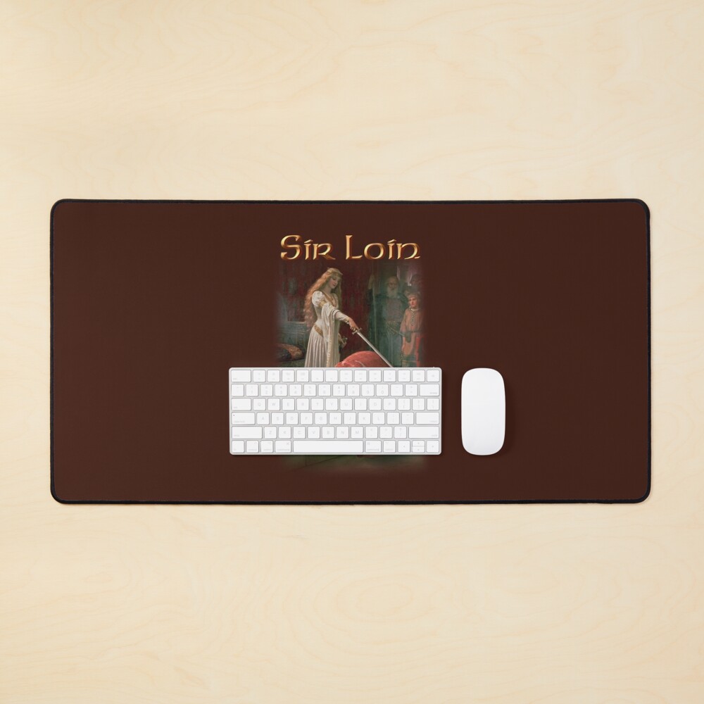 "Sir Loin Steak" Sticker for Sale by snazzyseagull | Redbubble