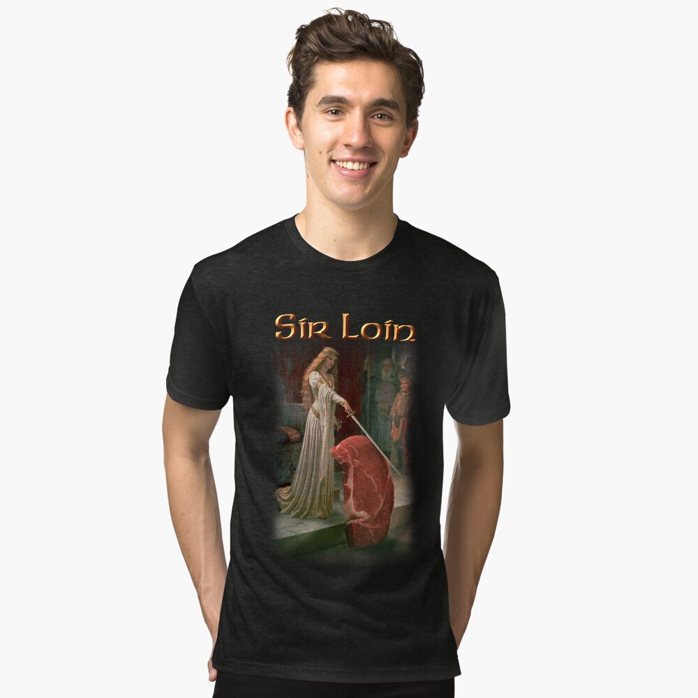 "Sir Loin Steak" Sticker for Sale by snazzyseagull | Redbubble