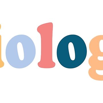 "Biology" Sticker for Sale by ScienceCorner | Redbubble