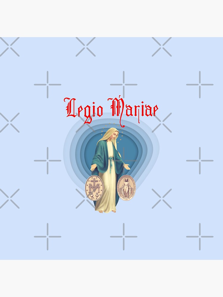 "Legion of Mary Marijina Legija Legio Mariae" Pin for Sale by ADMG ...
